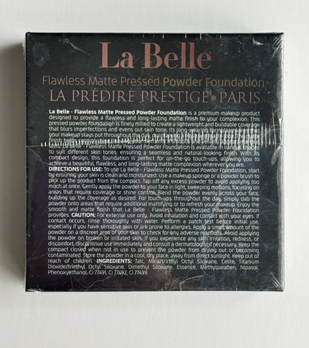PREDIRE La Belle - Flawless Matte Pressed Powder Foundation #3 | eBay