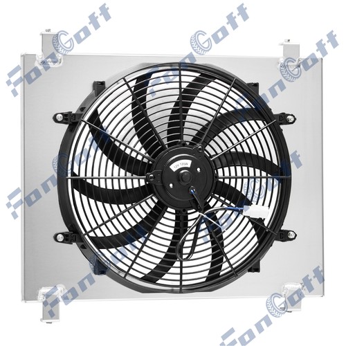 Aluminum Radiator Shroud Fan For 1932 FORD HI BOY GRILL SHELL CHEVY ...