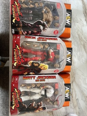 AEW Street fighter GameStop Exclusive Limited Edition Figures | eBay