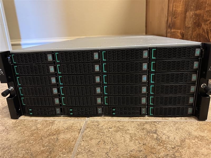 HPE Nimble Storage HF20 Hybrid Flash Storage Used in a datacenter ...