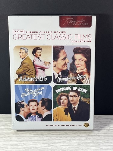 TCM Classic 4 Films DVD Romantic Comedies Spencer Tracy Cary Grant New ...