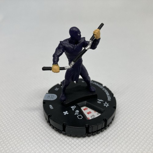 Teenage Mutant Ninja Turtles HeroClix Series 2 Figure Foot Ninja 3 ...