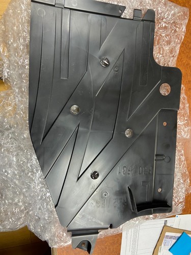 BMW 3/4 series REAR LH UNDERBODY SPLASH GUARD SHIELD OEM 12-20 ...