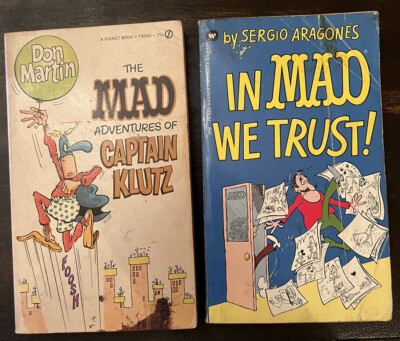Vintage Mad Magazine Books: The Mad Adventures of Captain Klutz, In Mad ...