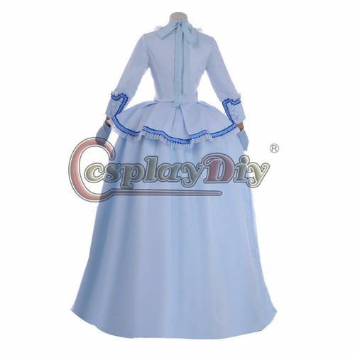 Queen Marie Antoinette Cosplay Medieval Victorian Gown Colonial Rococo ...