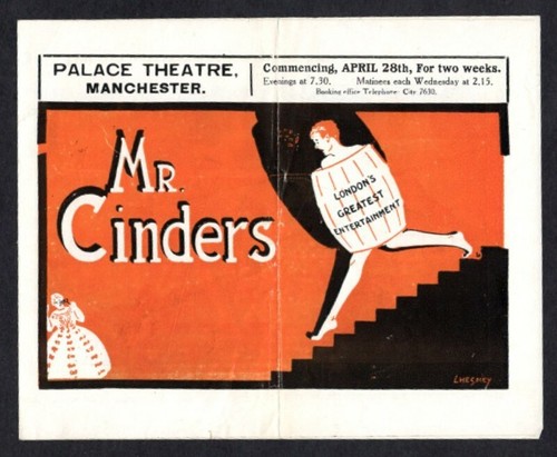Leslie French "MR. CINDERS" Clifford Grey / Vivian Ellis 1930 ...