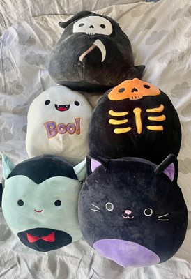 5 X 12" Squishmallows Halloween Bundle 2021 Bat Skeleton Flori Goth ...