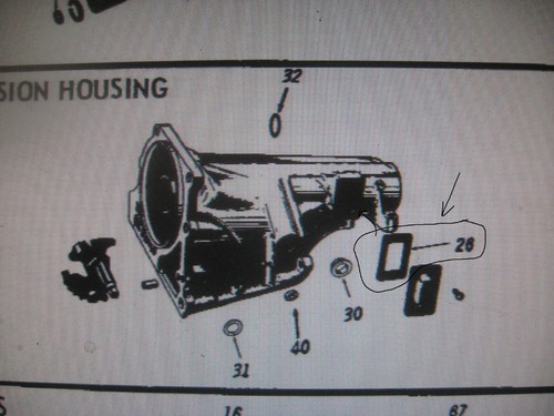 61-64 OLDSMOBILE PONTIAC ROTO HYDRAMATIC TRANSMISSION COVER GASKET ...