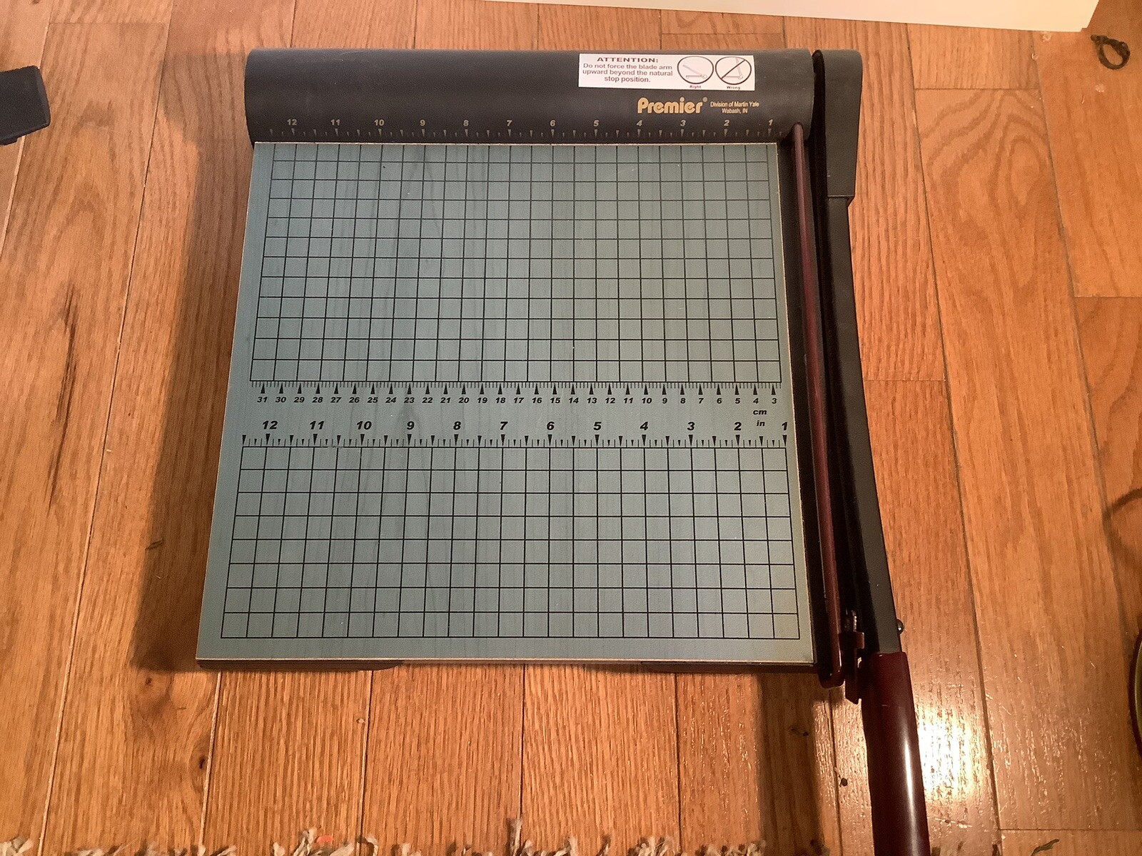 Premier Martin Yale W12 Guillotine 12" Paper Cutter Trimmer | eBay