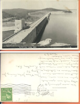 Norfork Dam, Ark Real Photo, 1951 | eBay