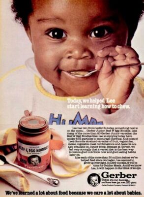 Vintage Gerber Baby Food Ad Reproduction Framing Print Advertising ...