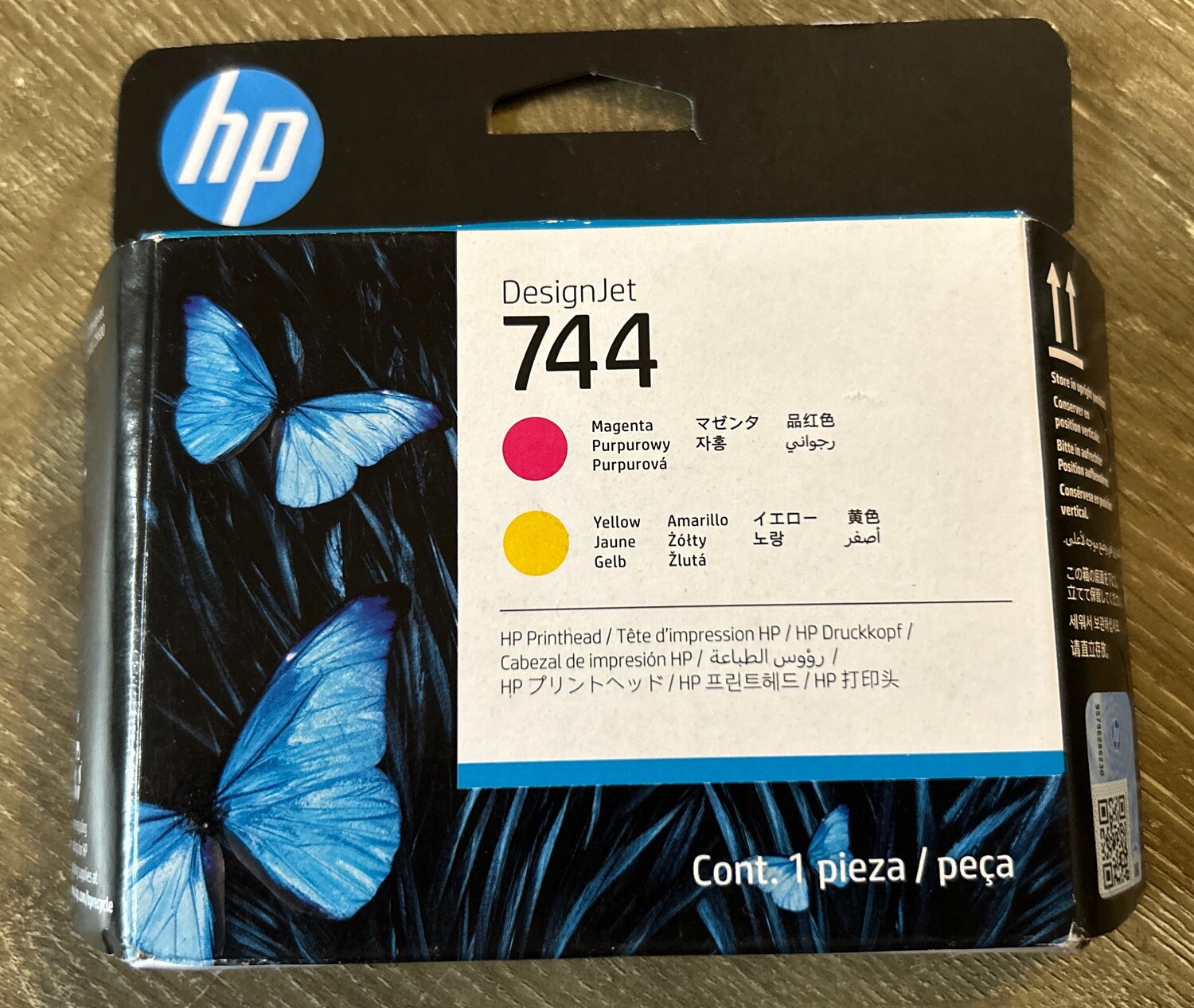 2025 HP 744 Magenta/Yellow DesignJet Printhead, F9J87A | eBay