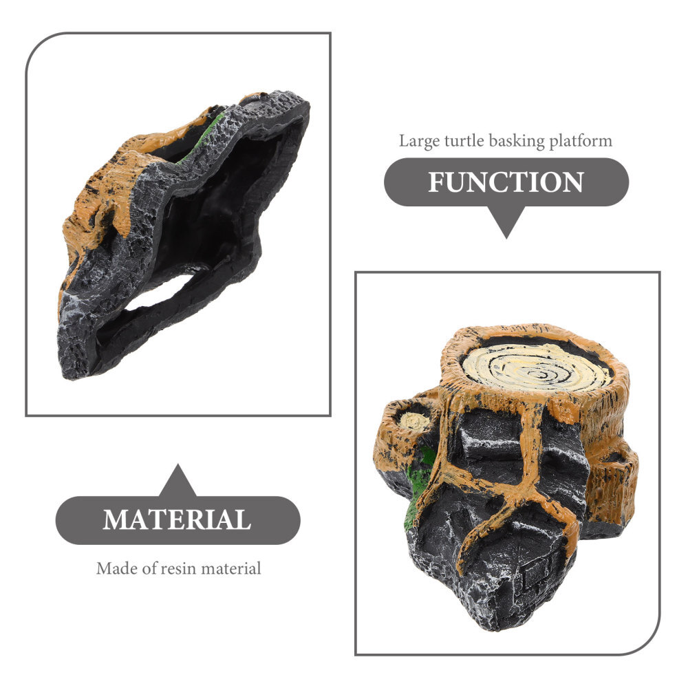 Aquarium Turtle Basking Stand Turtle Basking Stone Basking Platform ...