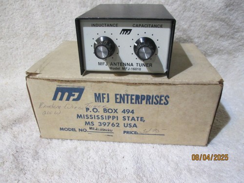 MFJ Enterprises Model MFJ-16010 Ham Radio Antenna Tuner - Random Wire ...