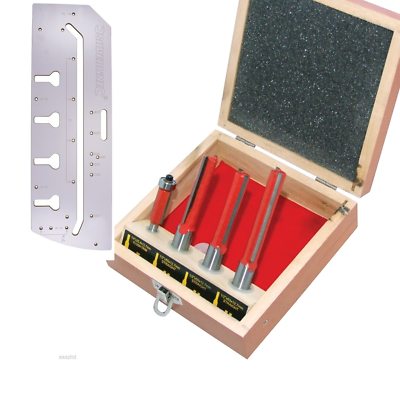 900mm Kitchen Worktop Router Jig + Cutters Bit Set + Guide Pins | eBay