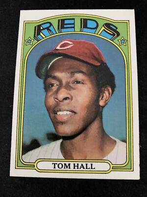 1972 Topps Tom Hall #417 Cincinnati Reds | eBay