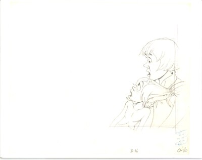 FAERIES Brian Froud 1981 Original Production Animation Cel Drawing B736 ...