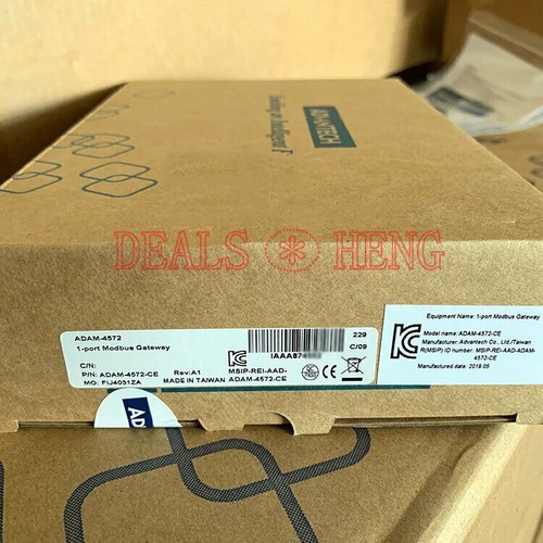 ONE NEW Advantech ADAM-4572 1 Port Modbus serial to Ethernet network ...