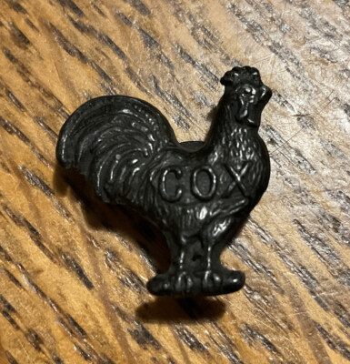 James Cox 1920 Campaign Chicken Pin Political Cox-53 | eBay