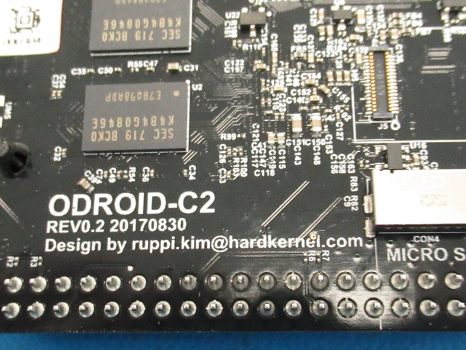 1 ) HardKernel ODroid C2 ARM SBC Single Board Computer NEW IN BOX w ...