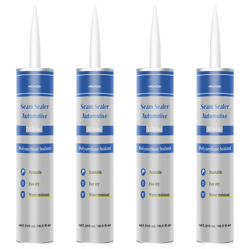 4 Pack Polyurethane Seam Sealer Automotive,Auto Body Filler,10.5 fl oz ...