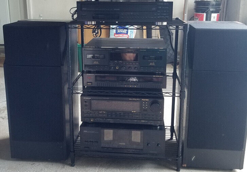 Vintage Stereo Component System with speakers circa 1990 | eBay