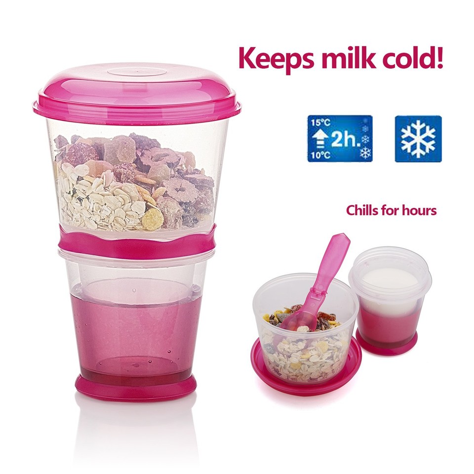 Cereal To Go Cereal Container Cereal On The Go Go Cereal Box Storage ...