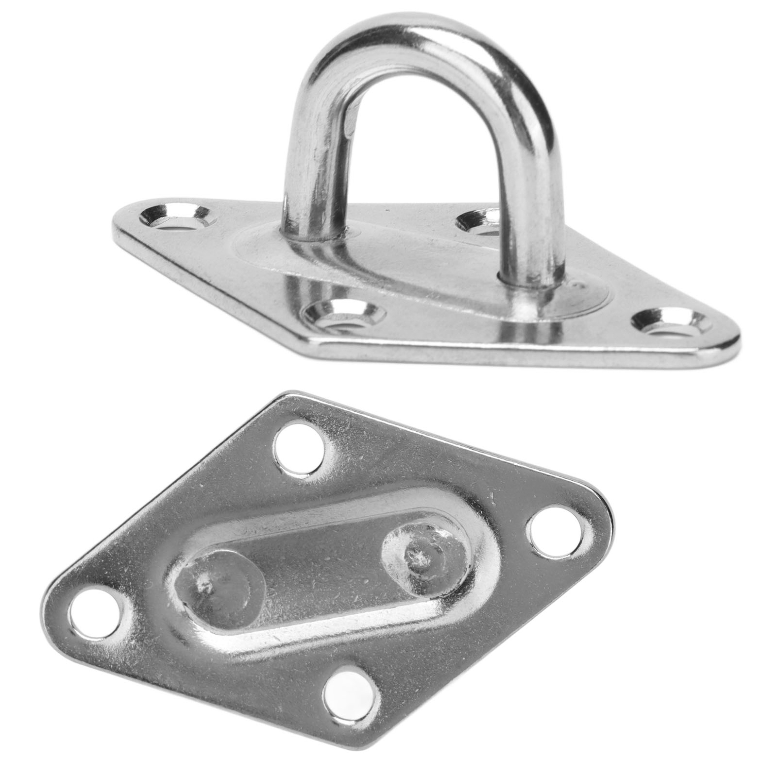 10Pcs Eye Plate Heavy Duty Suspension Pad Hammock Hooks Marine Fixed ...