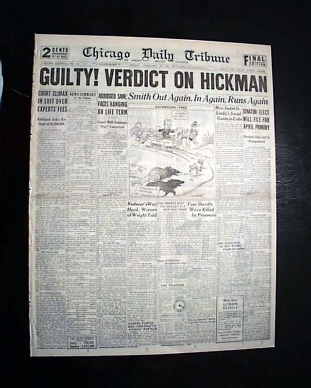 William Edward Hickman The Fox The Horrifying Murder Of Marion Parker