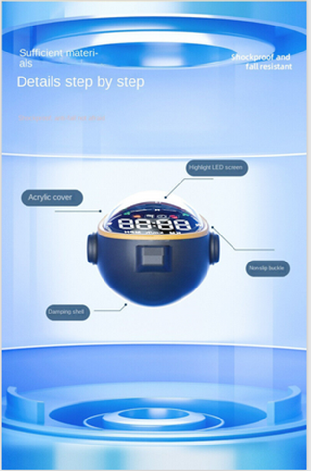 Head Up Display Car HUD GPS Navigation Digital Speedometer LED ...