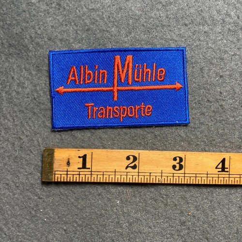 Albin Mühle Transporte Shipping Company Patch Trucking Freight . | eBay