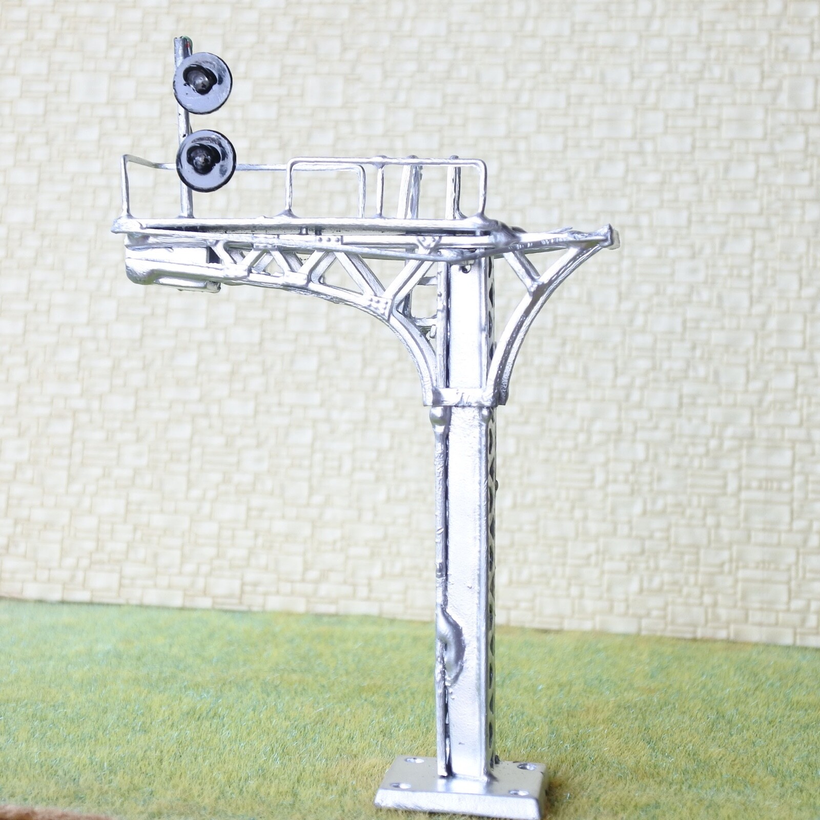 1 x HO OO block searchlight cantilever signal bridge bi-colors 1 track ...