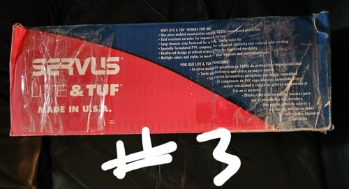 SERVUS Lite & Tuf 16" Black Stretch Overshoe Size 9 #70914 | eBay