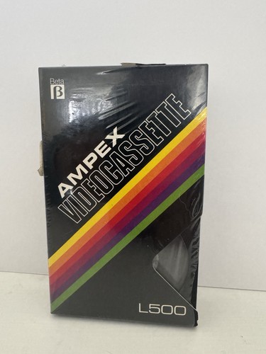 Vintage Ampex Videocassette T120 VHS Made In USA Factory for sale ...