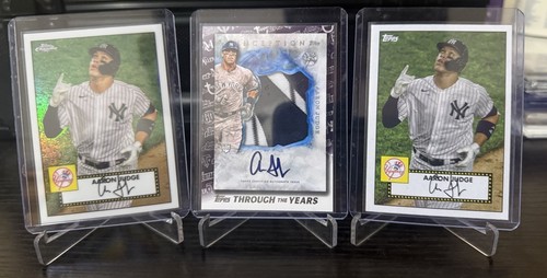 2021 Topps Through The Years Aaron Judge Topps Inception Rookie Patch ...