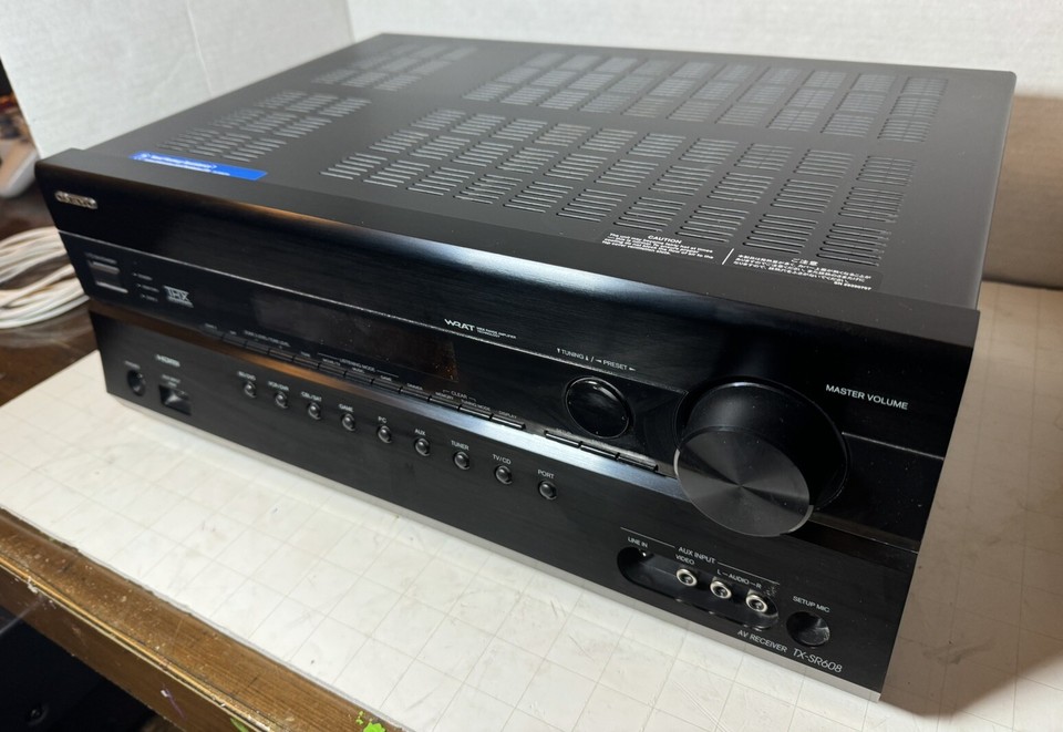 Onkyo TX-SR608 7.2CH Home Theater Receiver No Remote | eBay