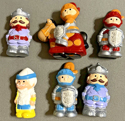 Early Learning Centre HAPPYLAND Figures Lot of 6 Figures Knights, King ...