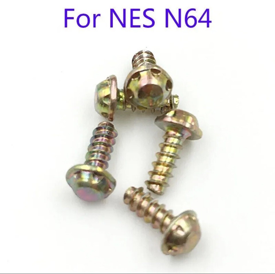 50PC 3.8mm Security Screws for Super Nintendo SNES N64 Game Boy ...