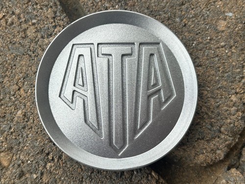ATA CUSTOM WHEEL CENTER CAP SILVER FINISH 2 5/8" DIAMETER | eBay