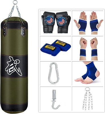 Saco Bolsa De Boxeo Kit Para Adultos y Niños Guantes Punching Bag (Sin ...
