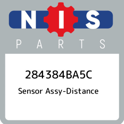 284384BA5C Nissan Sensor assy-distance 284384BA5C, New Genuine OEM Part ...