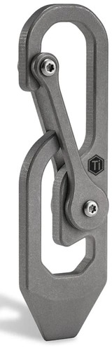 KeyUnity Ku04 Titanium Carabiner Keychain Tool, 3 Functions in 1 ...