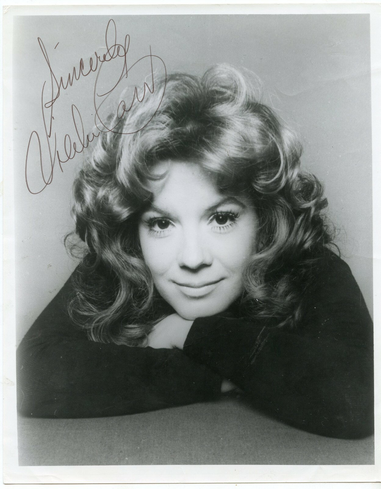 Singer VICKI CARR Signed 8x10 Publicity Photo 1970's | eBay