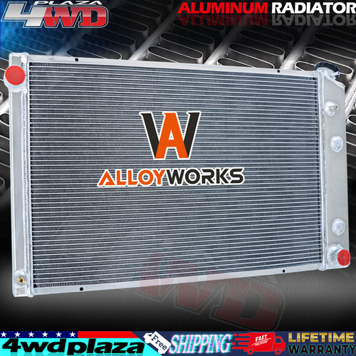 4 Row Radiator For Chevy C10 C20 C30 K10 K20 Pickup Truck GMC C1500 V8 ...