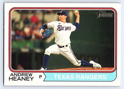 Andrew Haney 2023 Topps Heritage #590 Texas Rangers | eBay