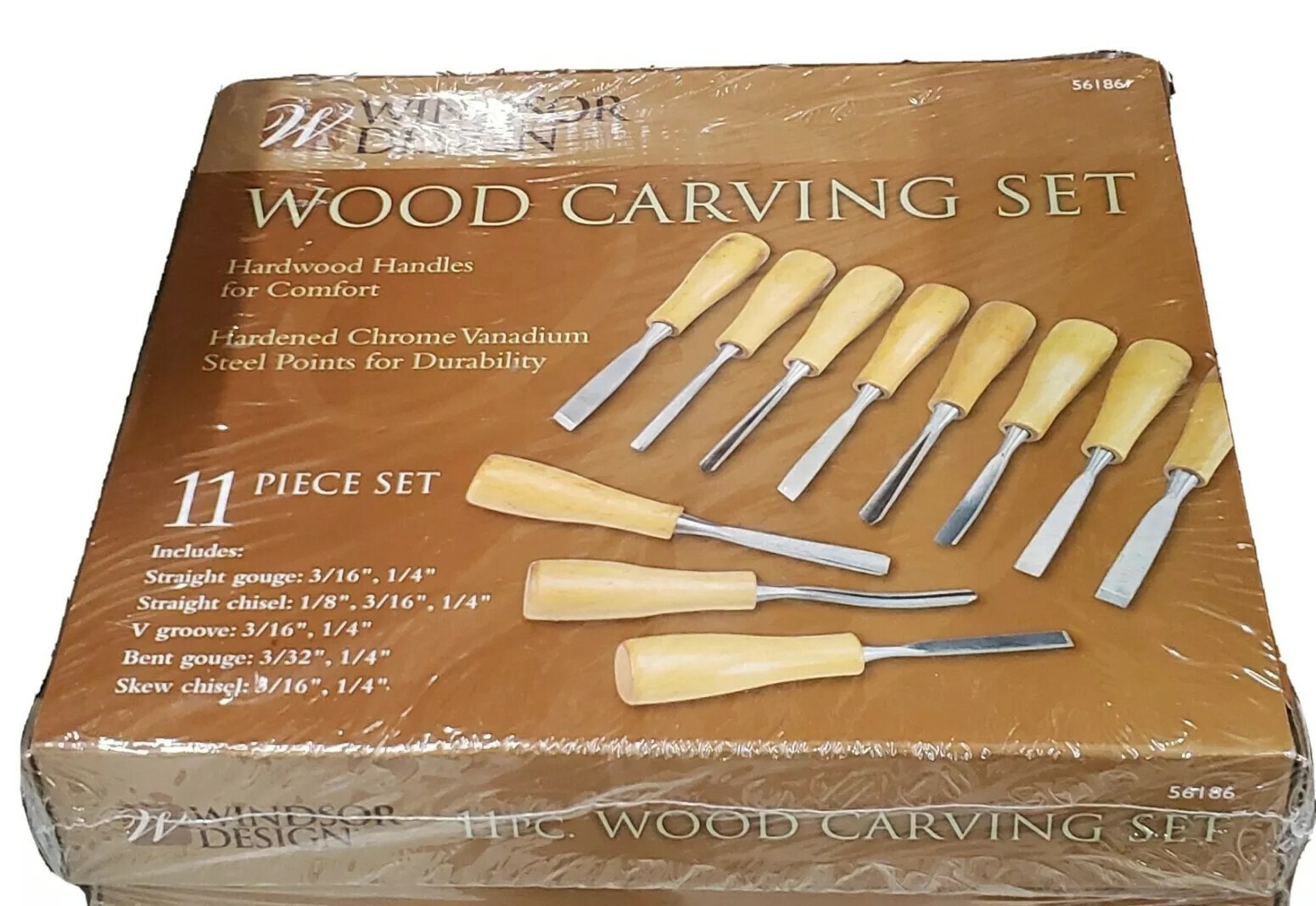 Windsor Design ,wood Carving Set 11 Pc, hardened chrome vanadium | eBay
