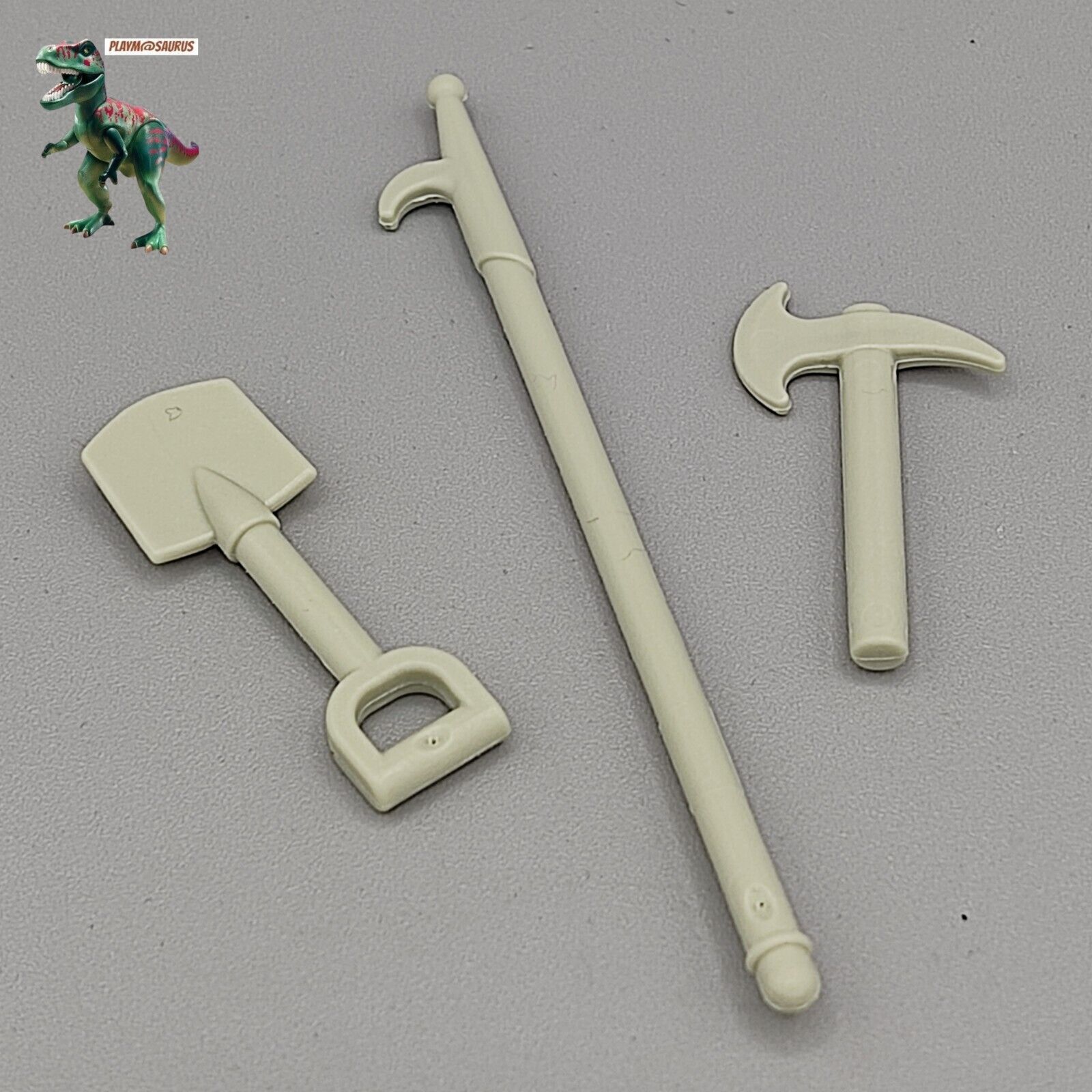 Playmobil set pirate tools spear boat hook ax shovel treasure island | eBay