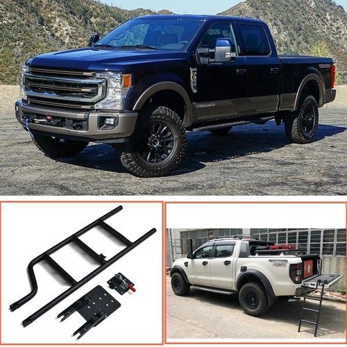 Pickup Truck Tailgate Ladder Foot Step Ladder its For Ford Super Duty ...