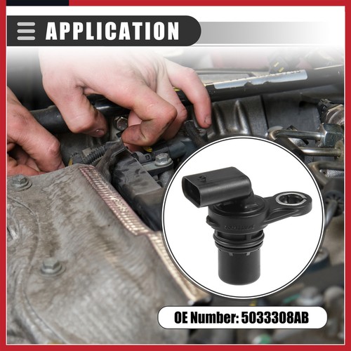 Camshaft Position Sensor for Chrysler 200 2011-2013 No.5033308AB Black ...