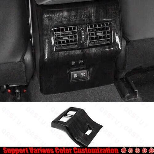 2018-23 For Toyota Camry Black Wood Grain Rear Seat Air Outlet Anti ...